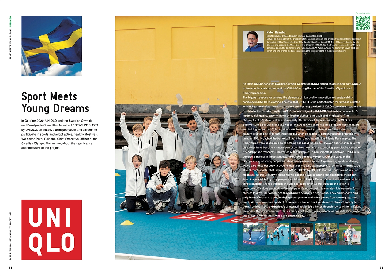 THE POWER OR CLOTHING / UNIQLO Sustainability｜Sustainability Report 2021 - UNIQLO HONG KONG & MACAU