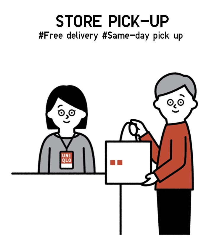 Delivery & Store Pick-up | Same-day Delivery available! - UNIQLO ...