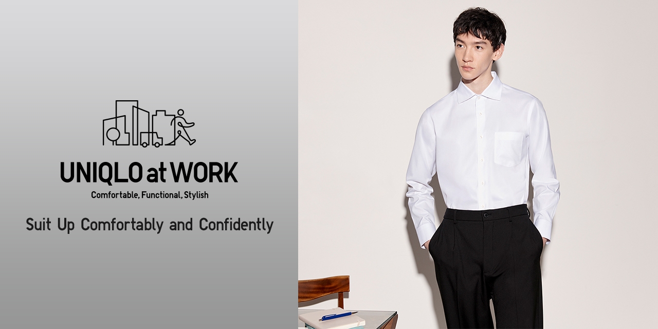 UNIQLO at Work for Men | Suit Up Comfortably and Confidently - UNIQLO ...
