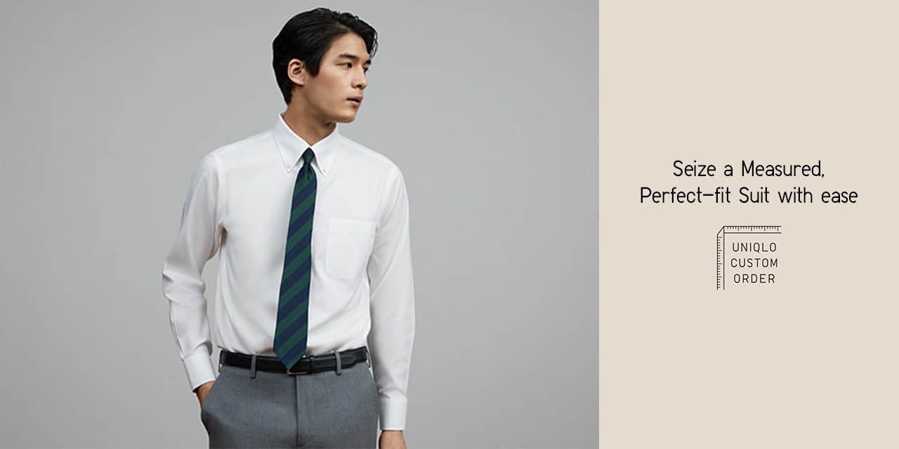 UNIQLO CUSTOM ORDER | Seize your perfect-fit suit in an easy way ...