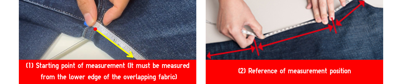 Pants Alteration Service | Measurement Method & Sewing Information ...